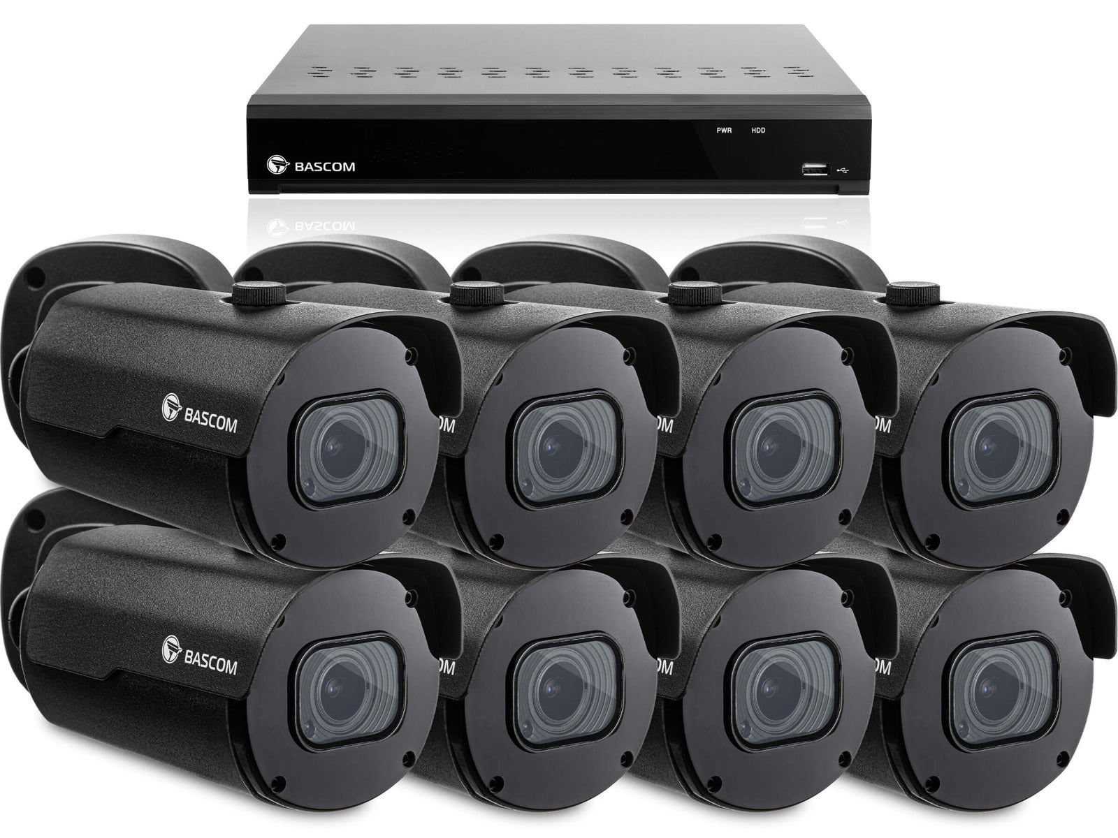 Trådbundet 8-bullet-system PRO - Bascom